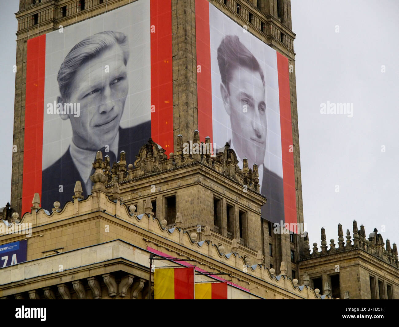 Views of the social realist architecture of the Palace of Culture and ...