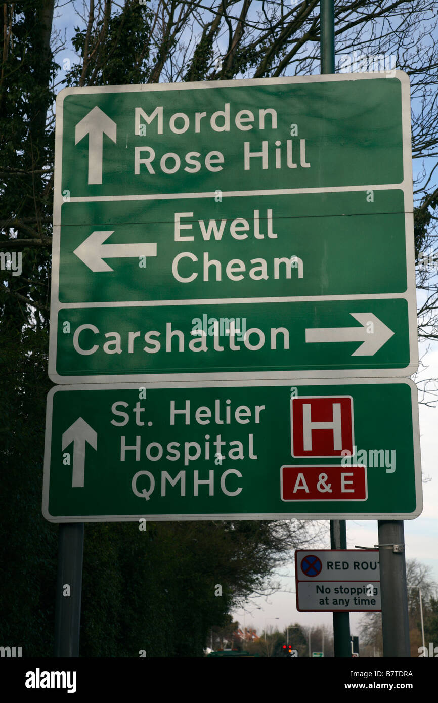 The a217 road hi-res stock photography and images - Alamy