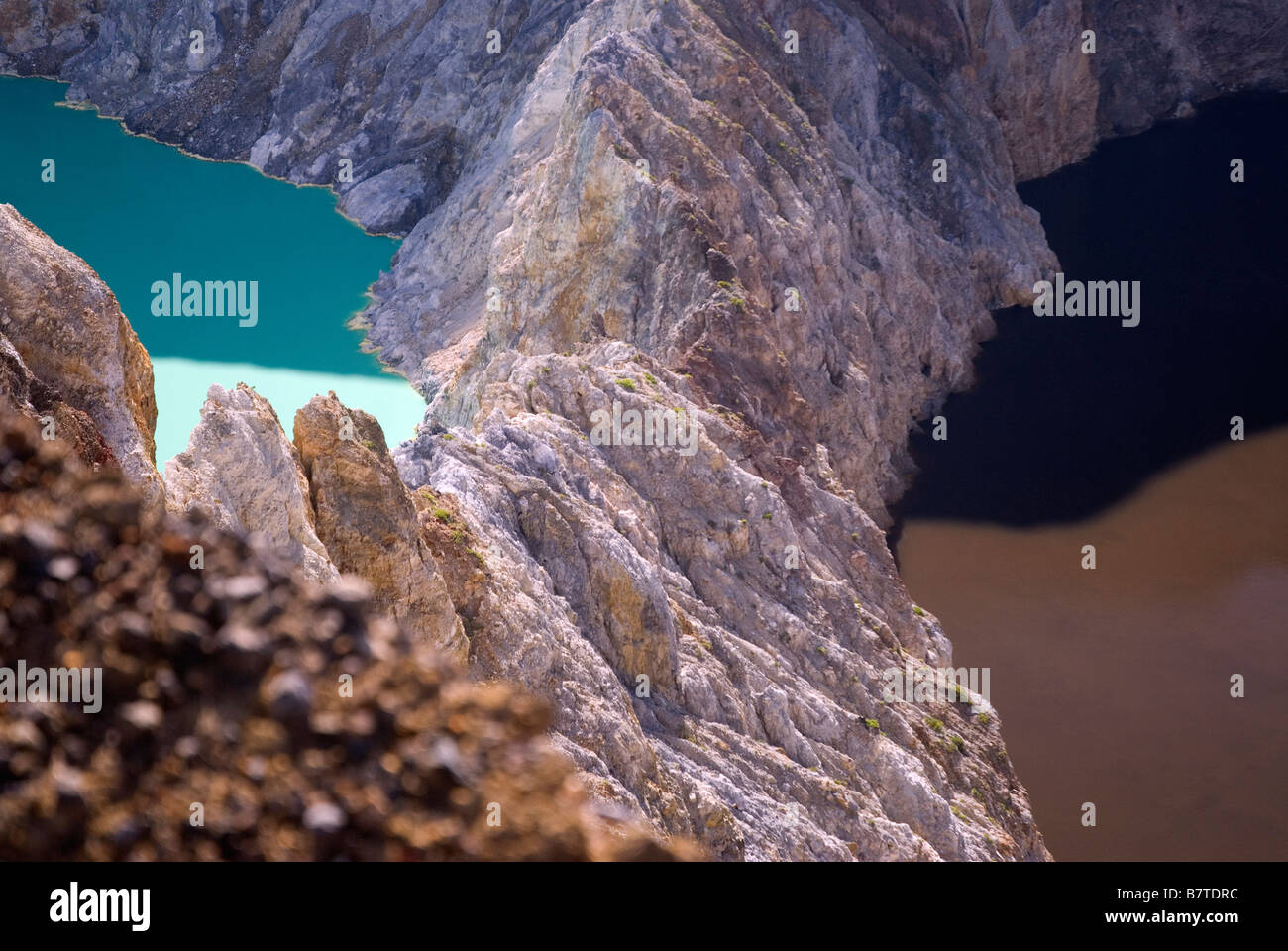 Keli Mutu volcano Stock Photo - Alamy