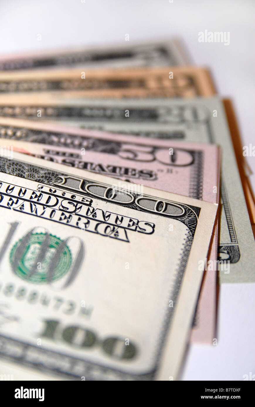 Dollar bank notes / currency / money Stock Photo - Alamy