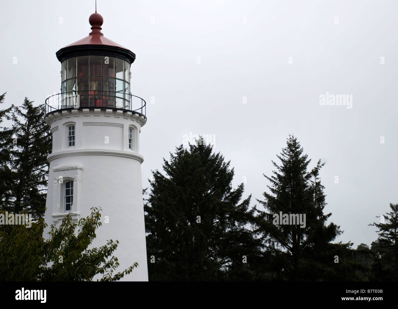 Umpqua River Lighthouse Stock Photo - Alamy