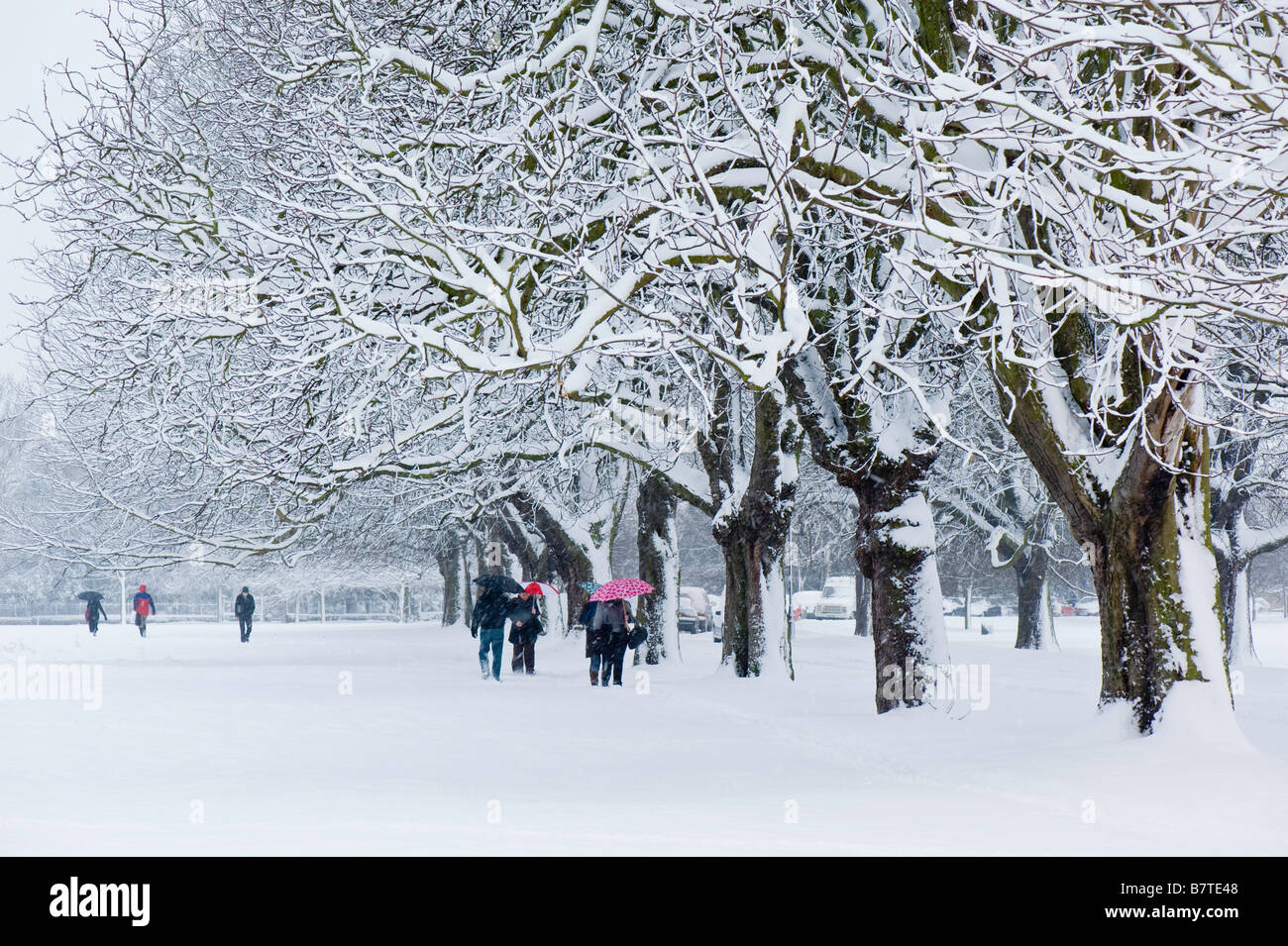 Ealing london snow hi-res stock photography and images - Alamy