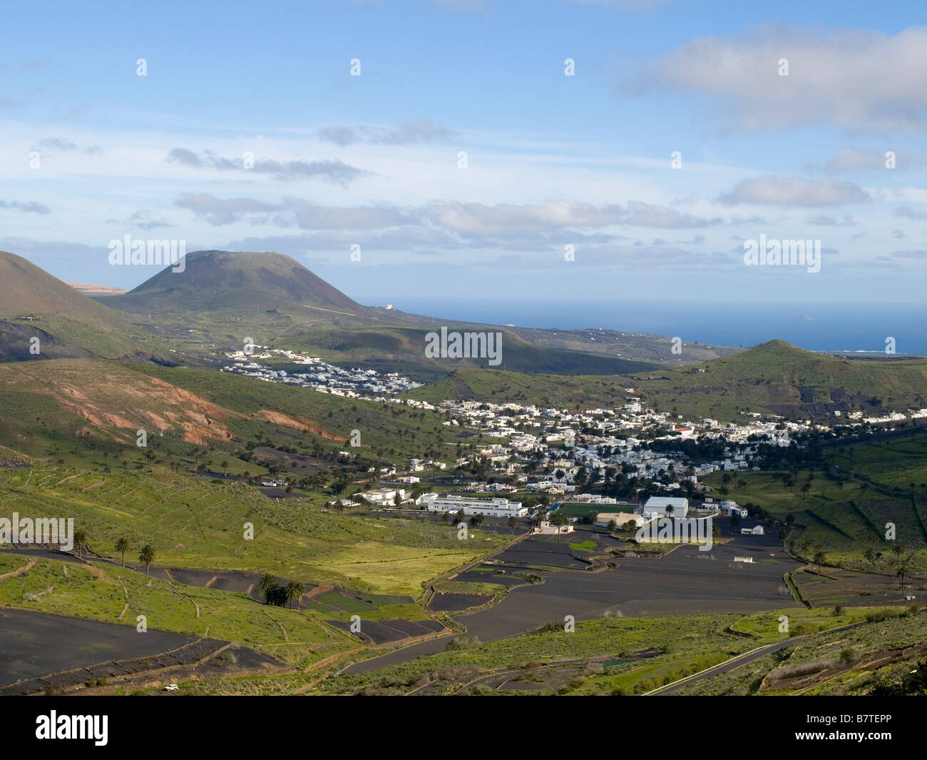 The town of Haria Lanzarote Canary Islands Stock Photo - Alamy