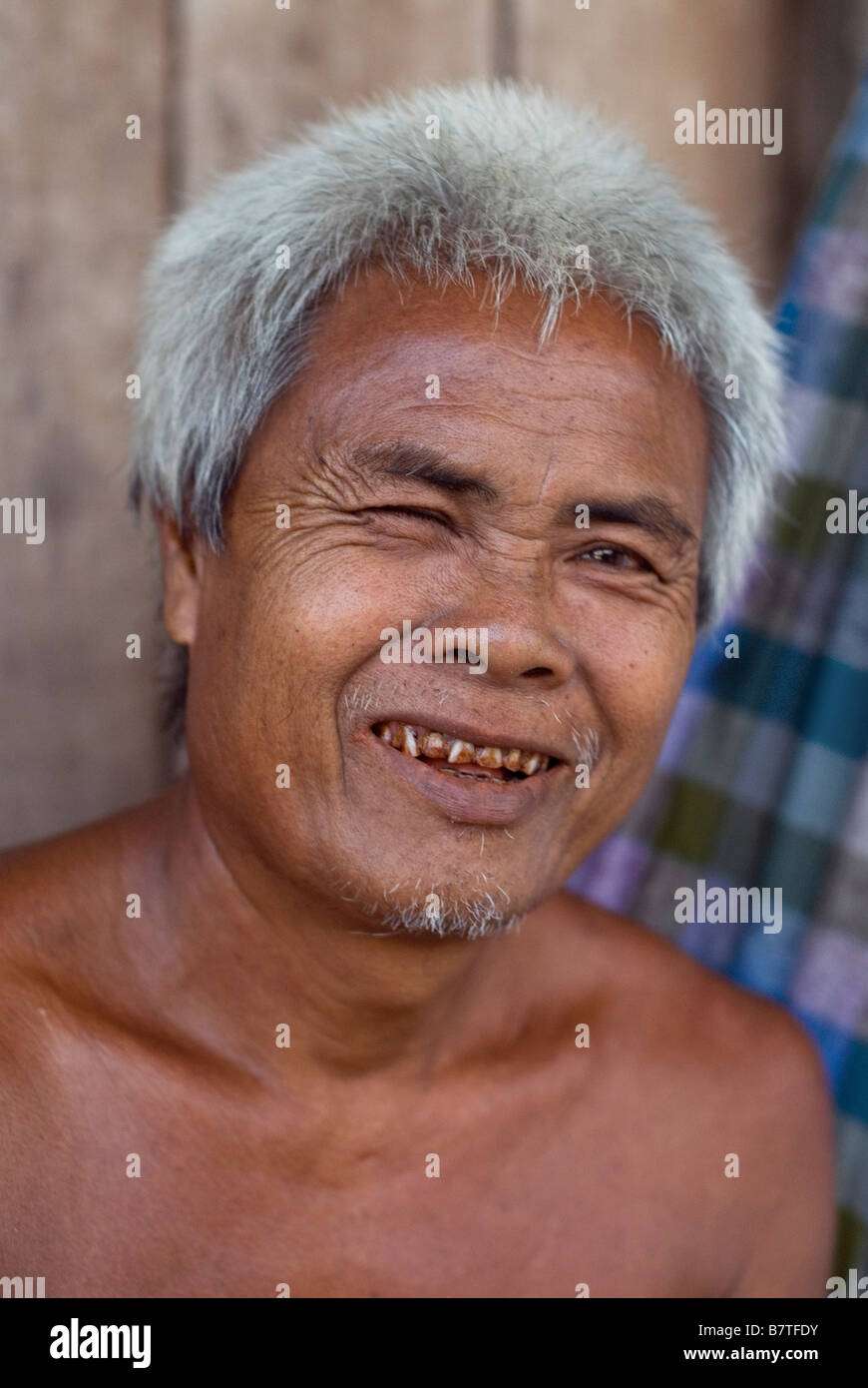 Sea Gypsy portrait Stock Photo - Alamy