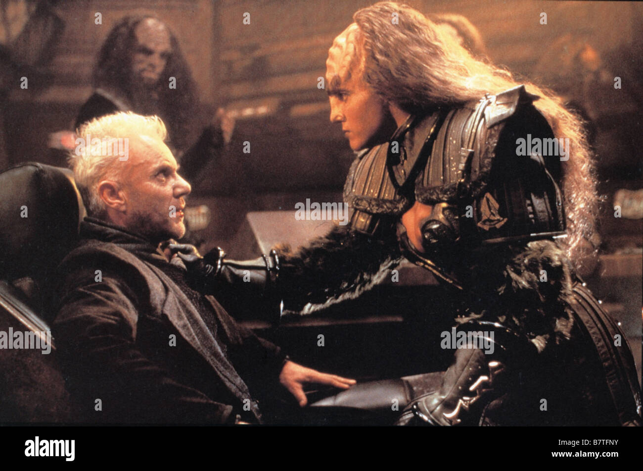 Star Trek Generations Year: 1994 USA Malcolm McDowell, Barbara March ...