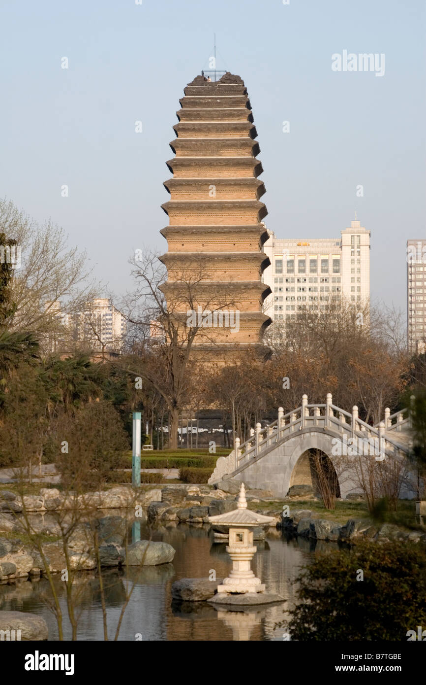 Small wild goose pagoda hi-res stock photography and images - Alamy