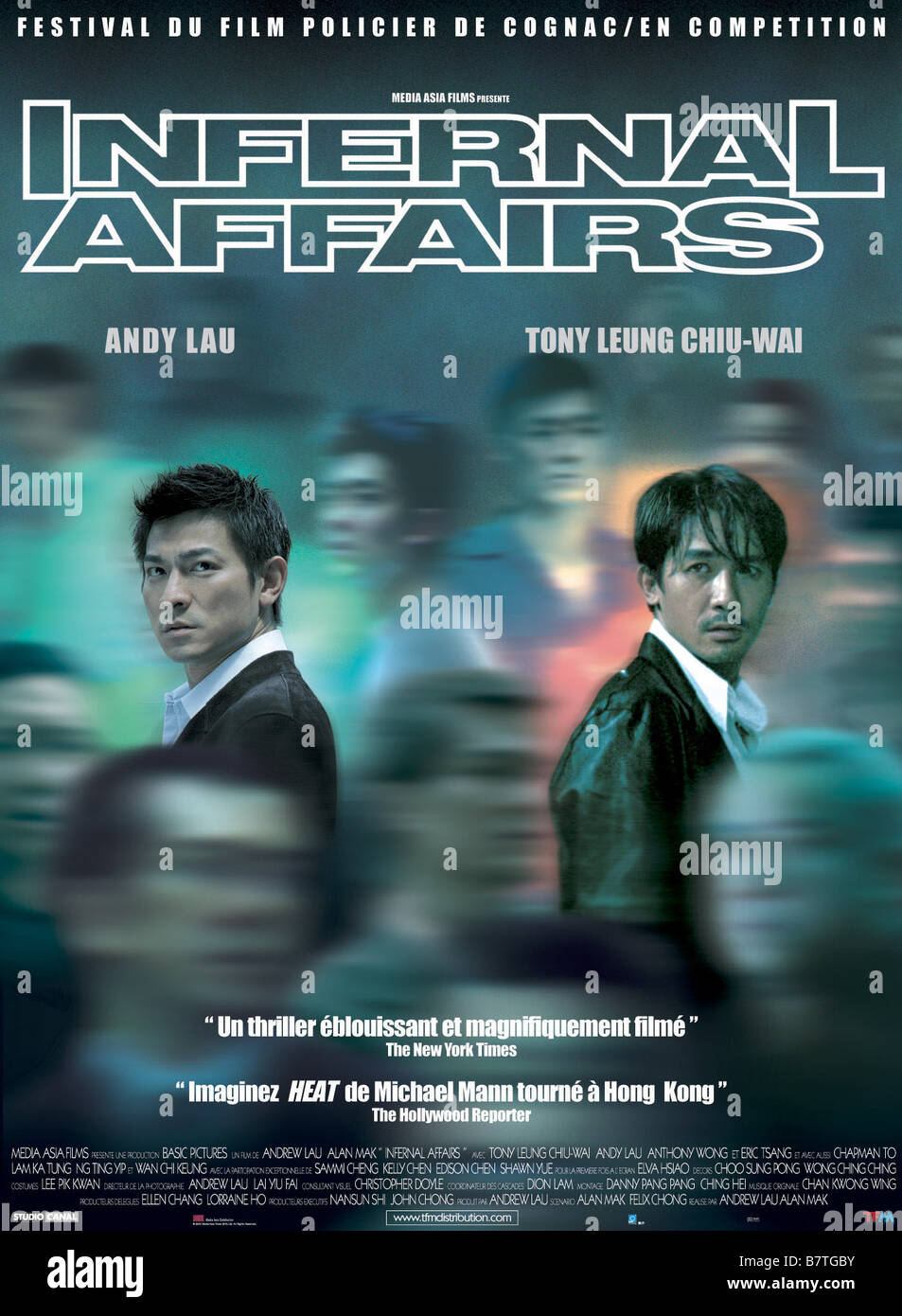 Infernal Affairs Mou gaan dou Year: 2002 Hong Kong Director: Wai Keung Lau, Siu Fai Mak Movie ...