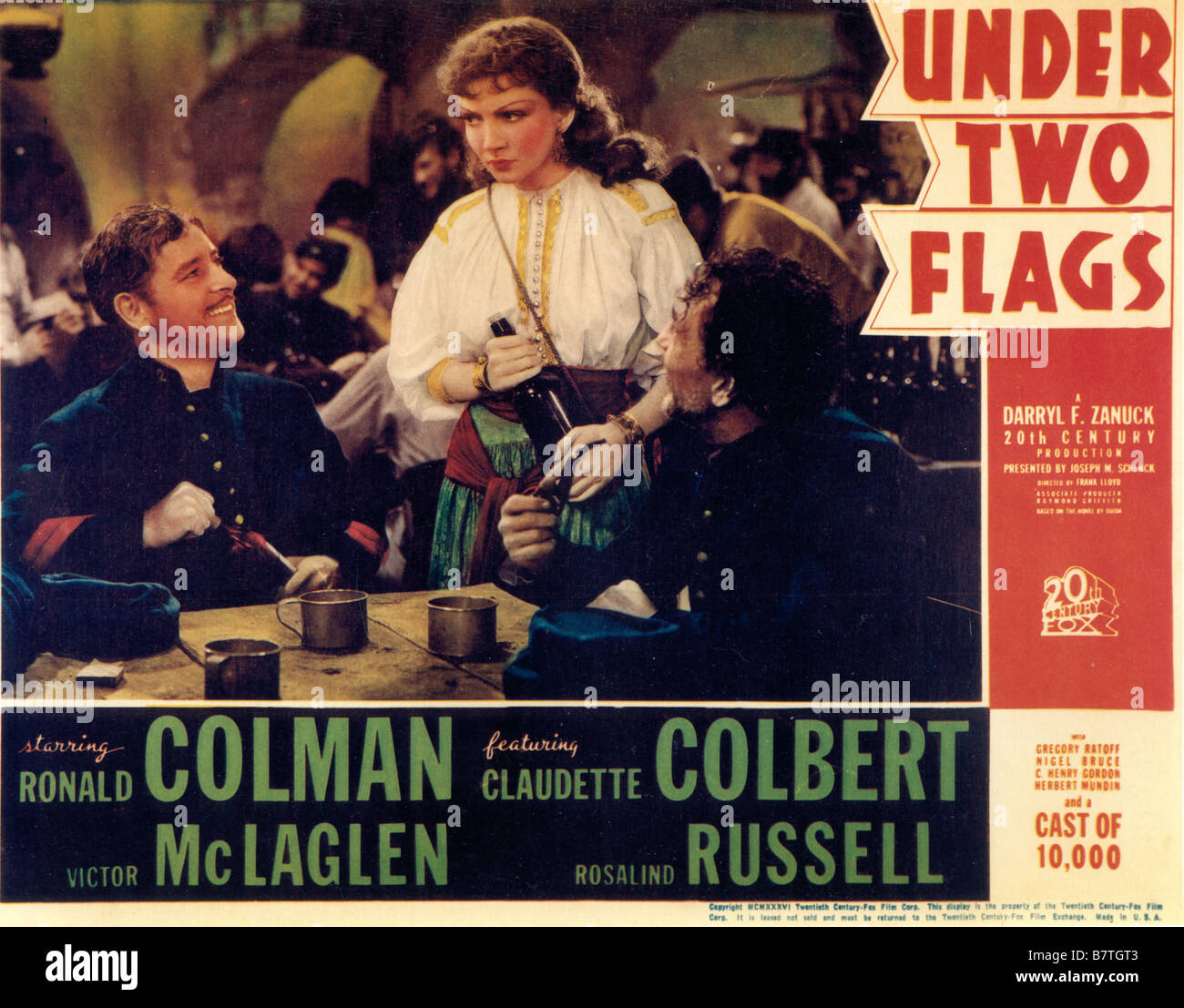 sous deux drapeaux Under Two Flags Year: 1936 USA Claudette Colbert ...