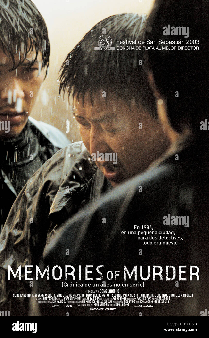 Memories of Murder Salinui chueok Year: 2003 South Korea Director ...