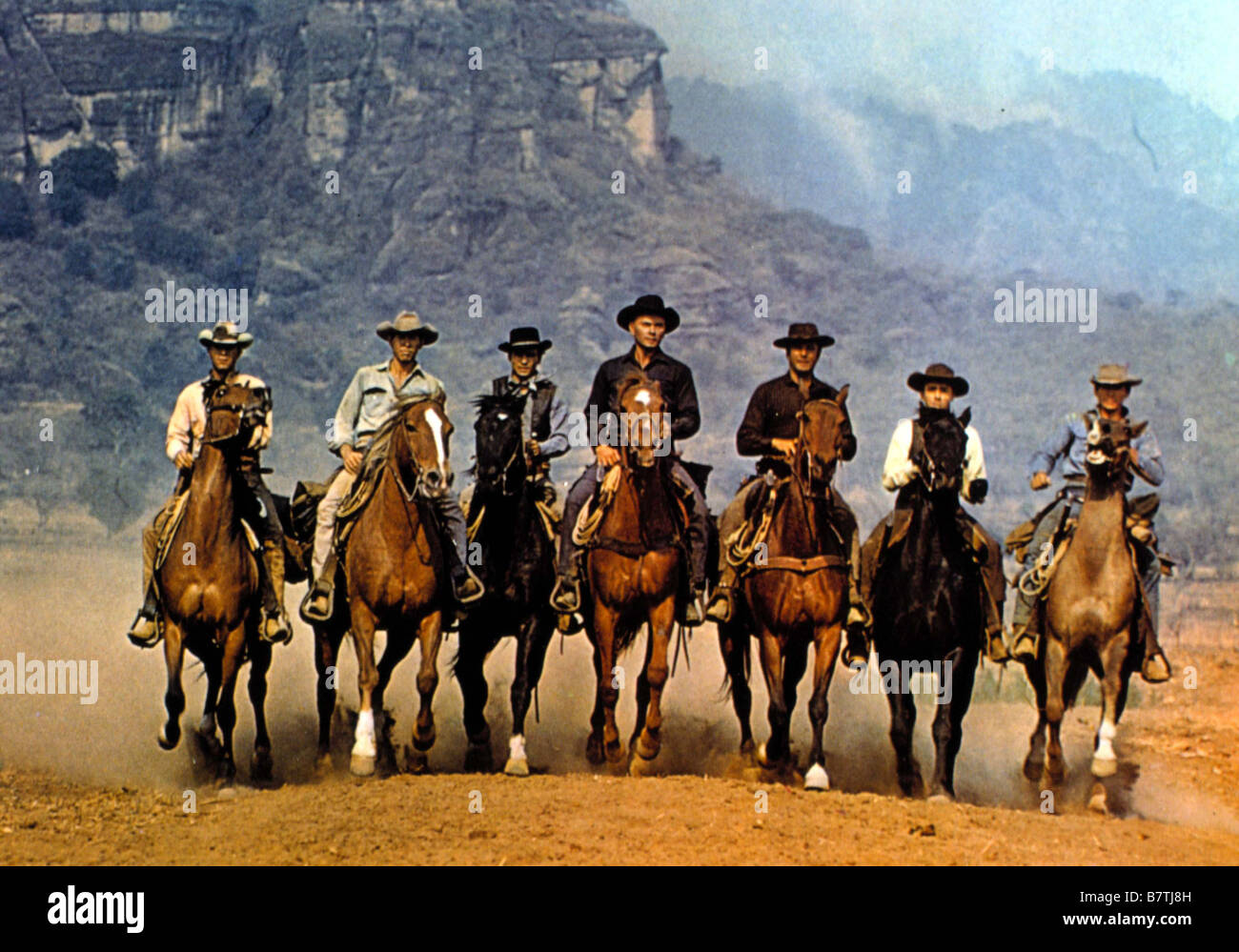 Magnificent seven yul brynner horst hi-res stock photography and images - Alamy