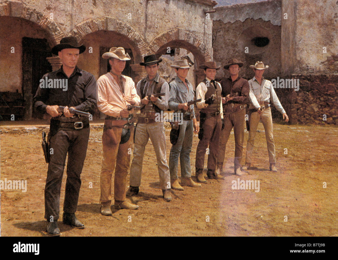 Magnificent seven yul brynner horst hi-res stock photography and images - Alamy