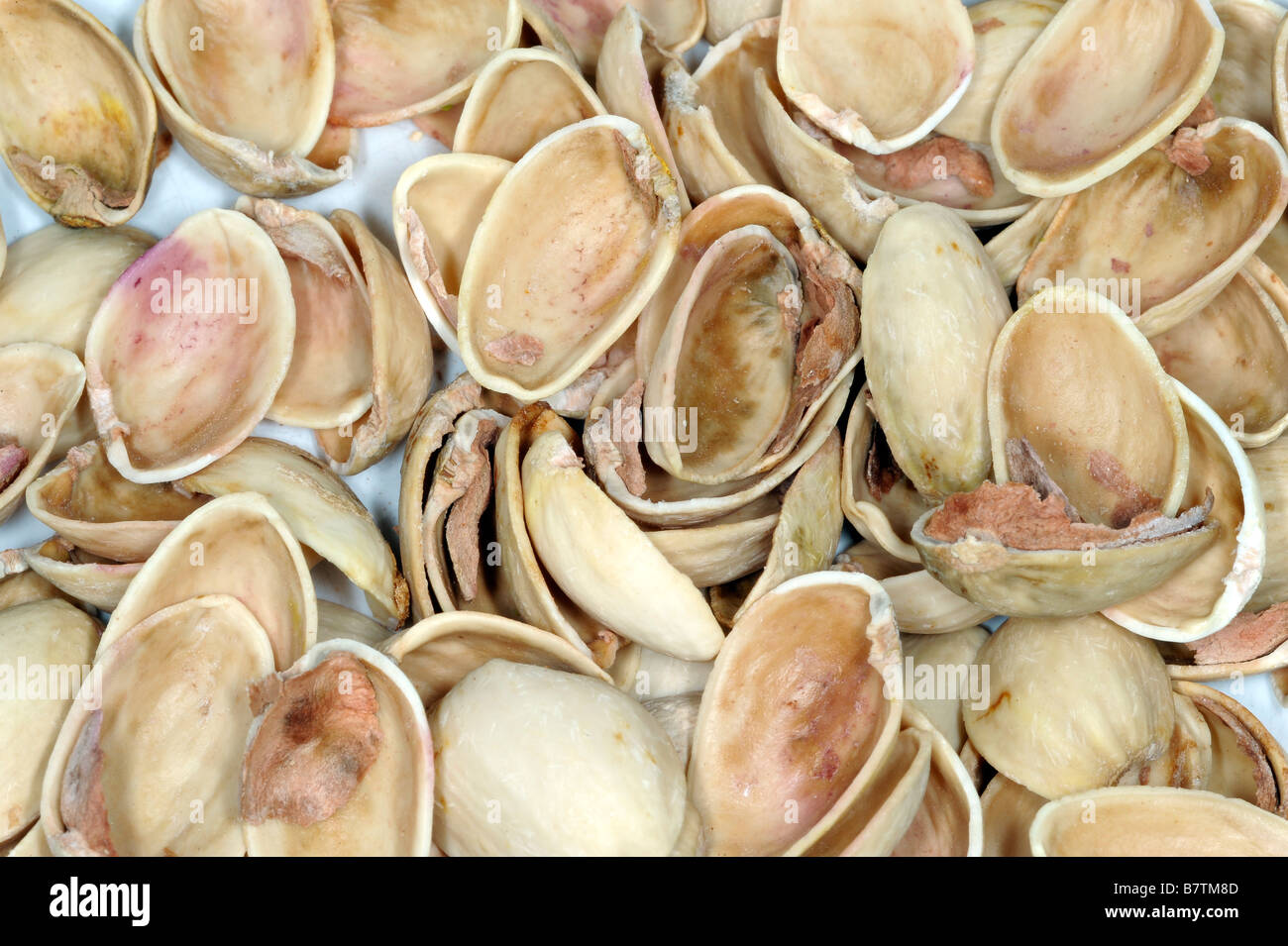 pistacchio nut shells Stock Photo - Alamy