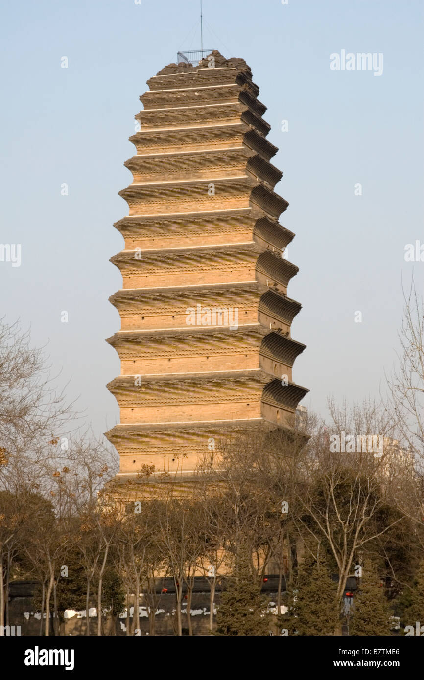 Small Wild Goose Pagoda Xian High Resolution Stock Photography and ...