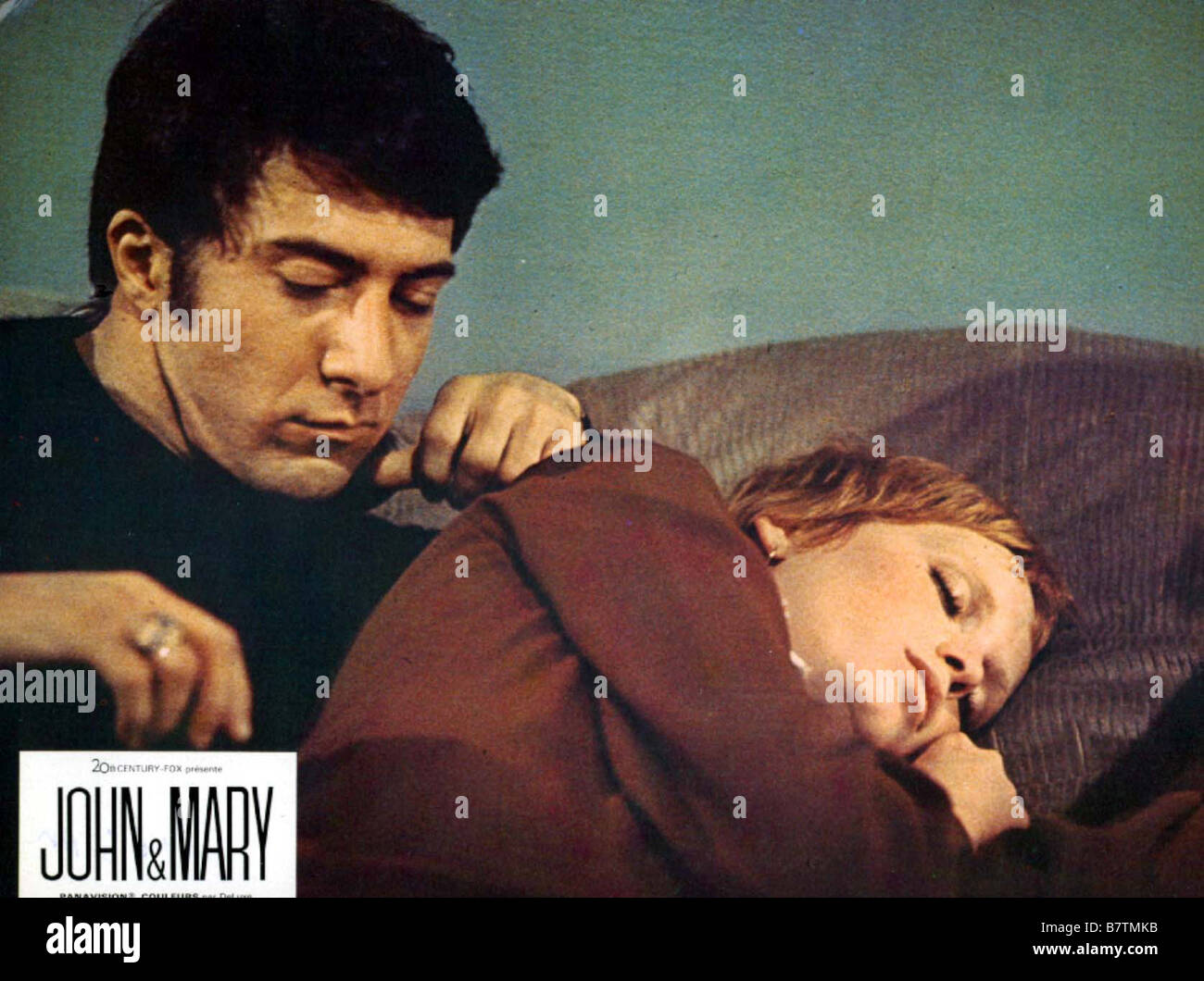 John et mary John and Mary Year: 1969 USA Dustin Hoffman, Mia Farrow ...