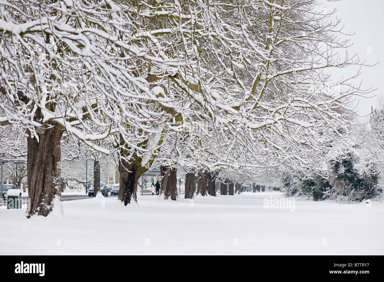 Ealing london snow hi-res stock photography and images - Alamy