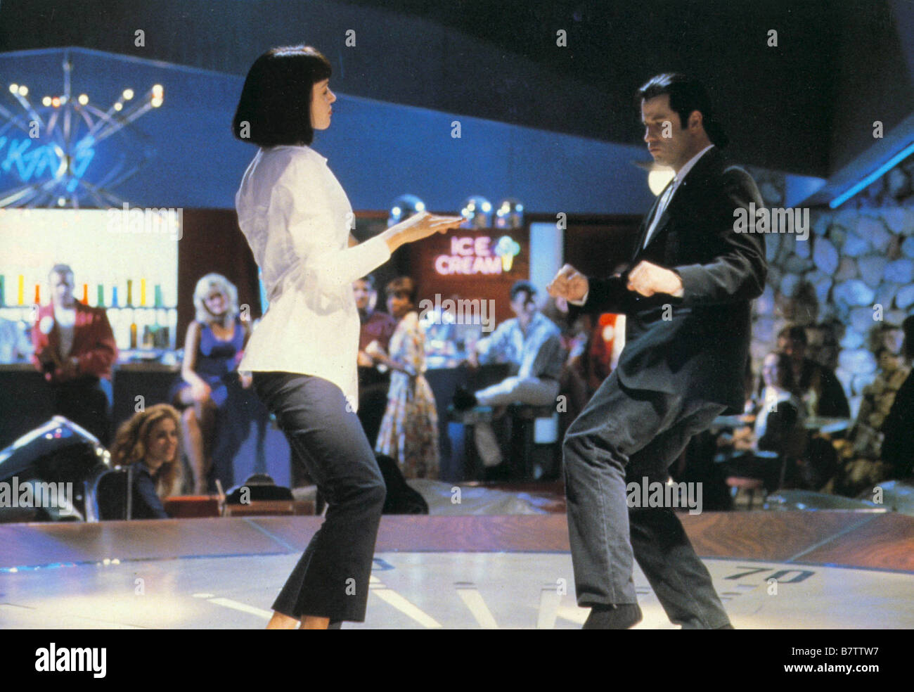 John Travolta Pulp Fiction Dance John Travolta & Uma Thurman Duo