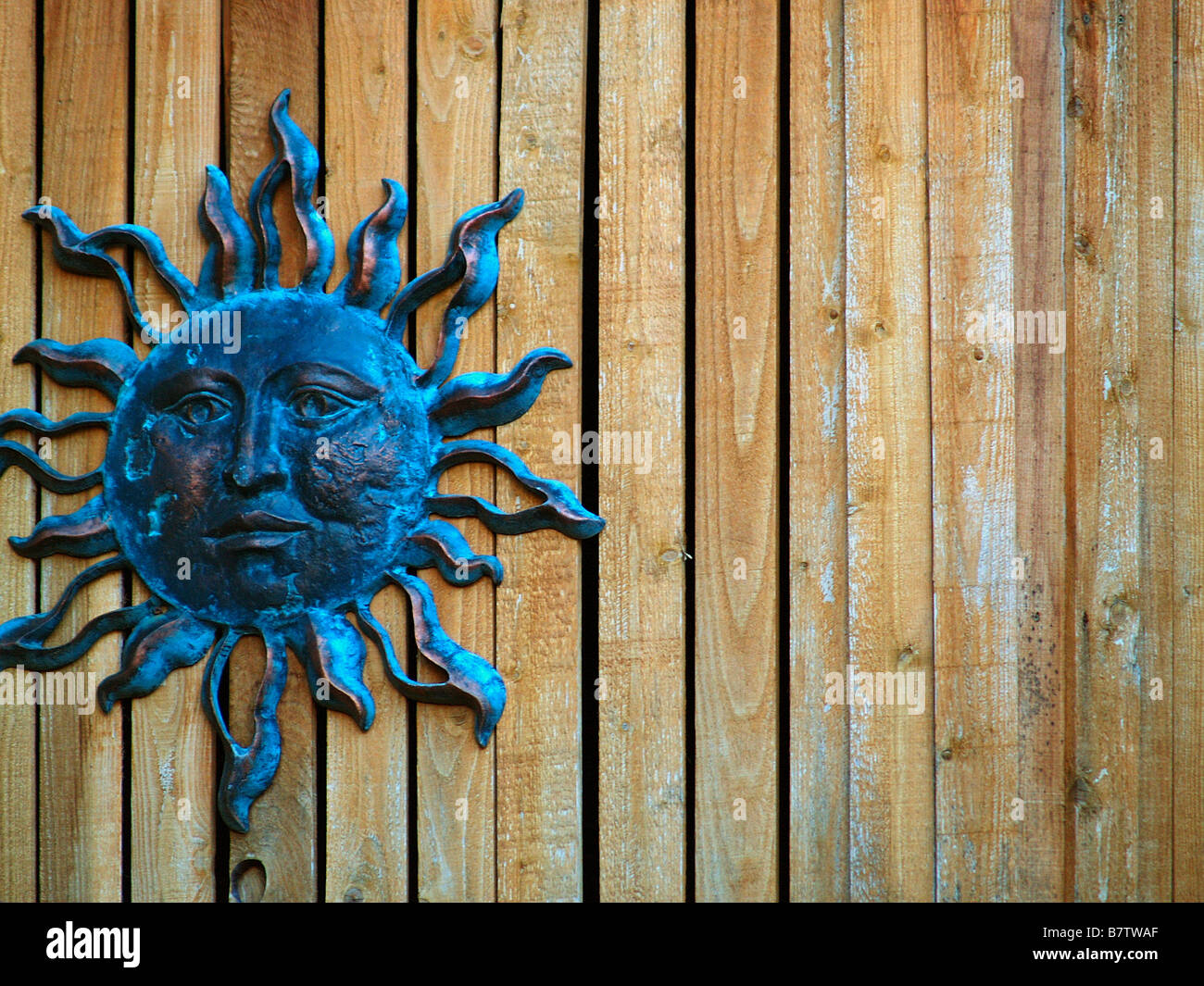 Sun face decoration copper hi-res stock photography and images - Alamy