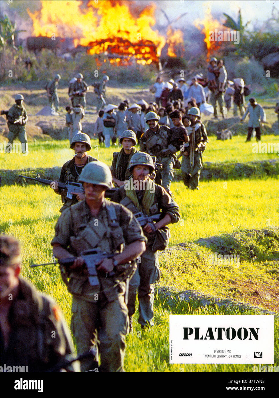 Platoon Year: 1986 USA Director: Oliver Stone Stock Photo - Alamy