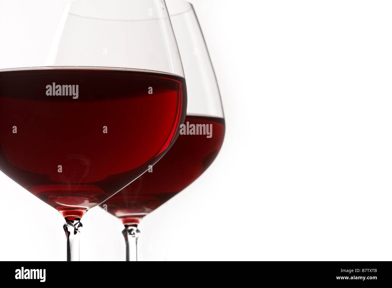 Two simple wine glasses hi-res stock photography and images - Alamy