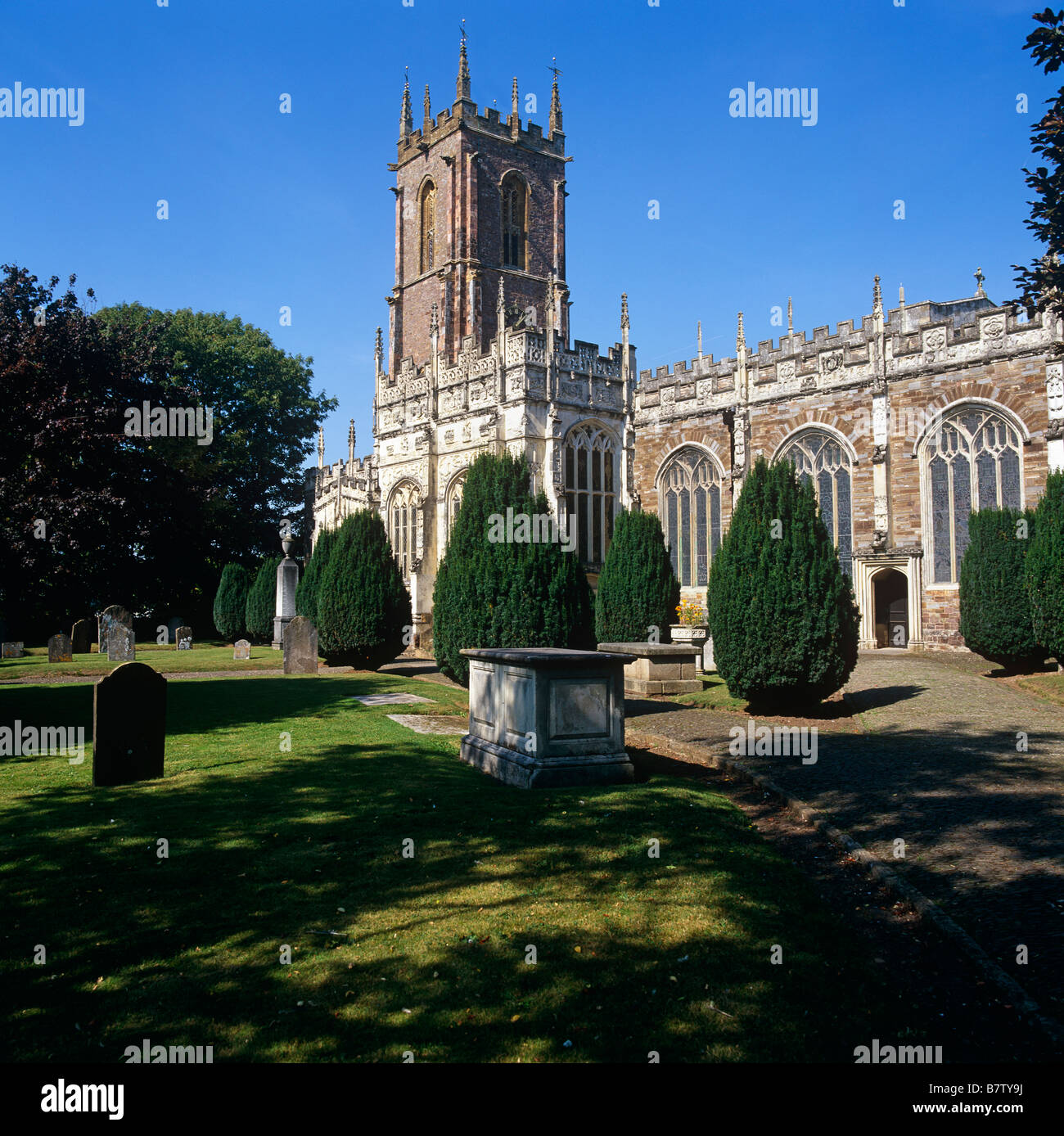 St Peter s Parish Church Tiverton Devon UK Stock Photo - Alamy