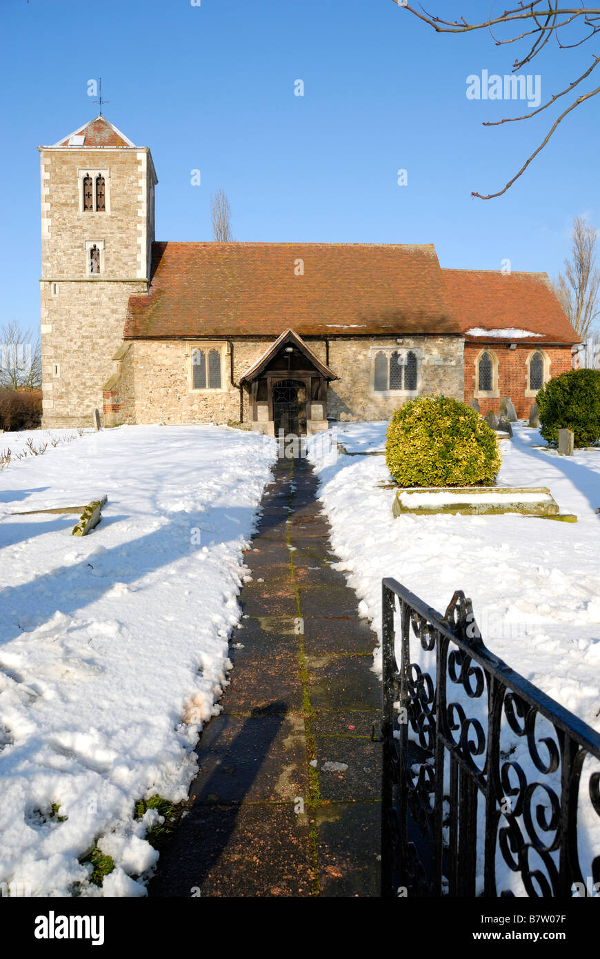 Holy Cross Church Basildon Essex England Stock Photo - Alamy