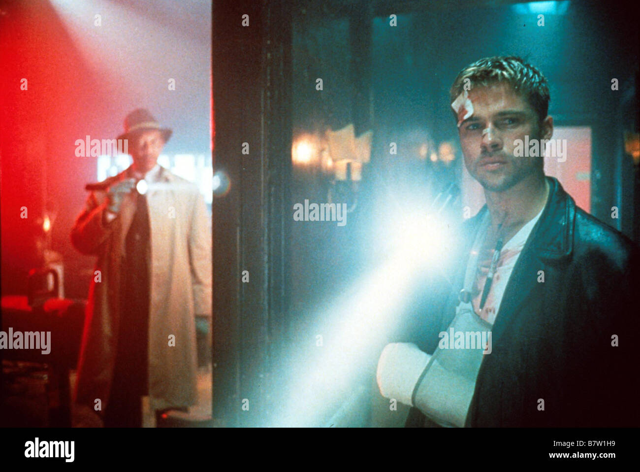 Seven Se7en Year: 1995 USA Brad Pitt Director: David Fincher Stock ...