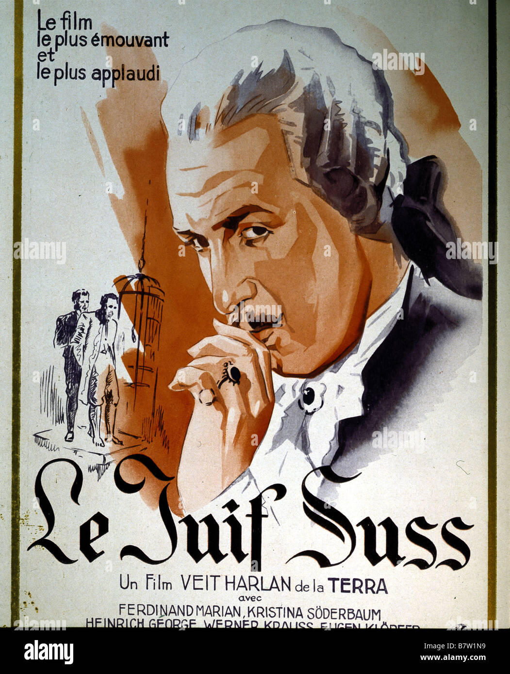 Jud Suss Year: 1940 - Germany Director: Veit Harlan Movie poster (Fr Stock Photo - Alamy