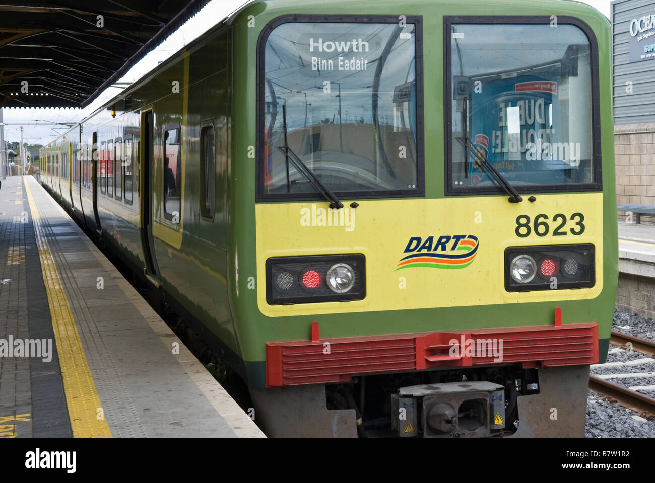 Dart Railway Station Dublin Ireland High Resolution Stock Photography ...