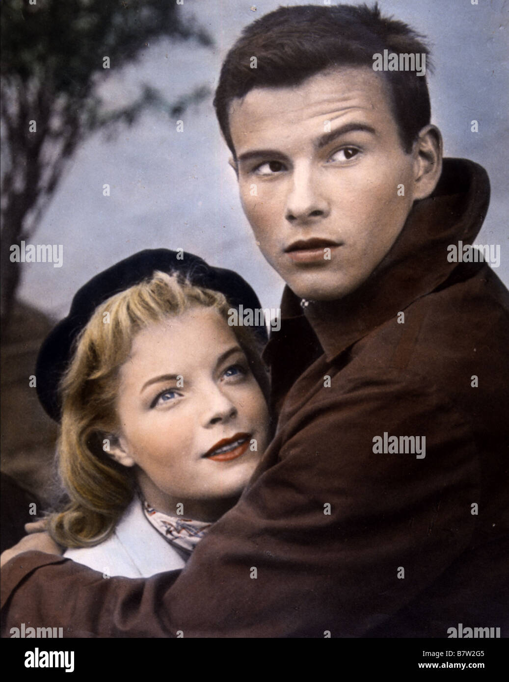 Monpti Year: 1957 - West Germany Horst Buchholz, Romy Schneider ...
