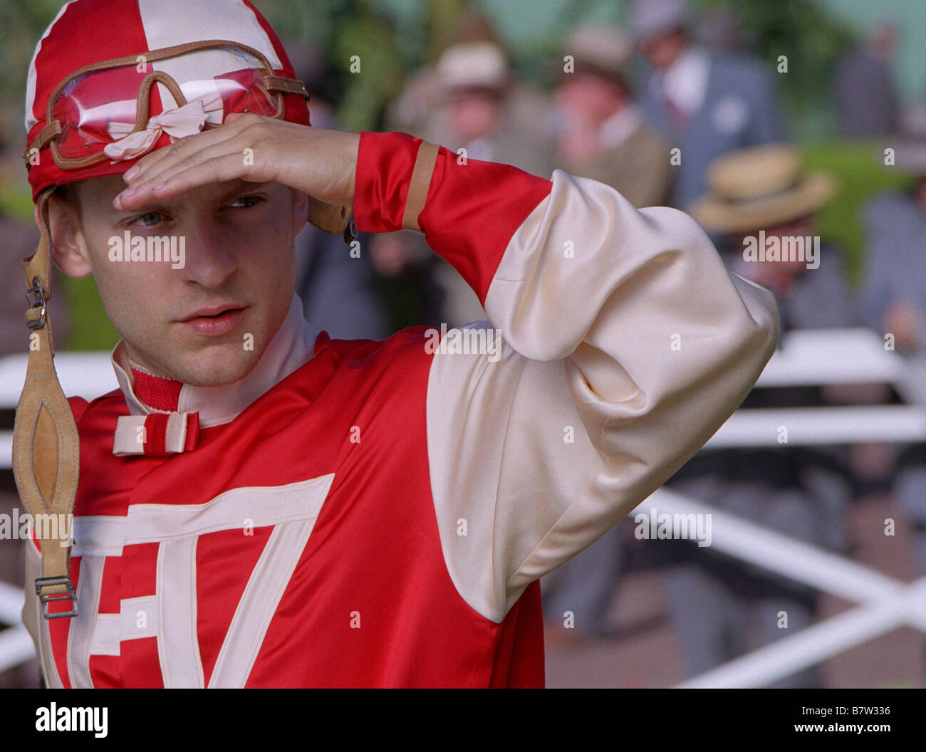 Seabiscuit Year: 2003 USA Tobey Maguire Director:Gary Ross Stock Photo ...