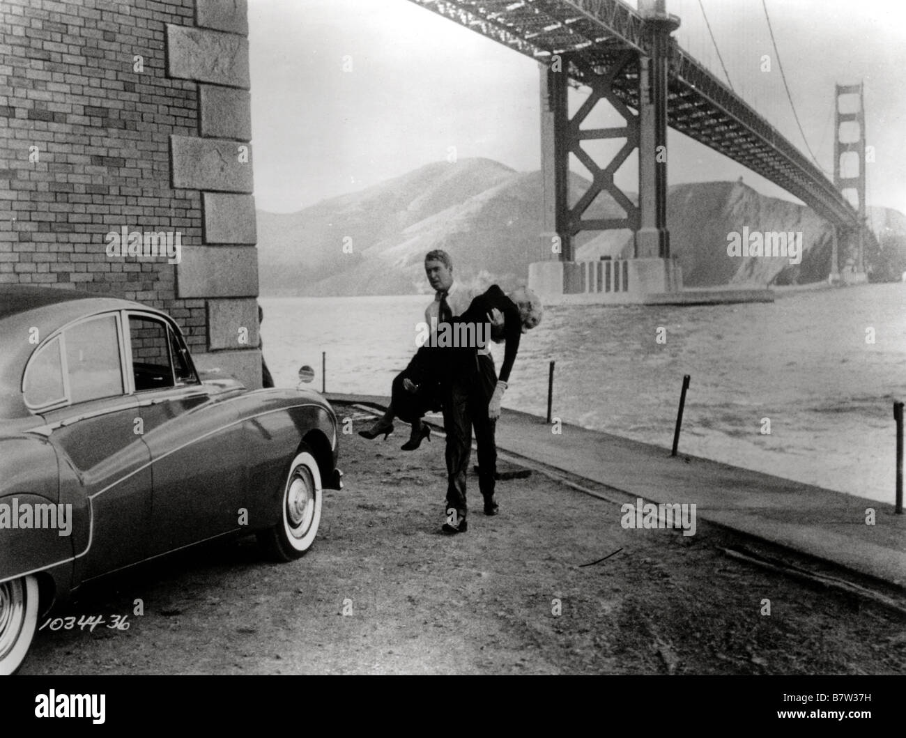 Vertigo Year: 1958 Director: Alfred Hitchcock James Stewart Stock Photo ...