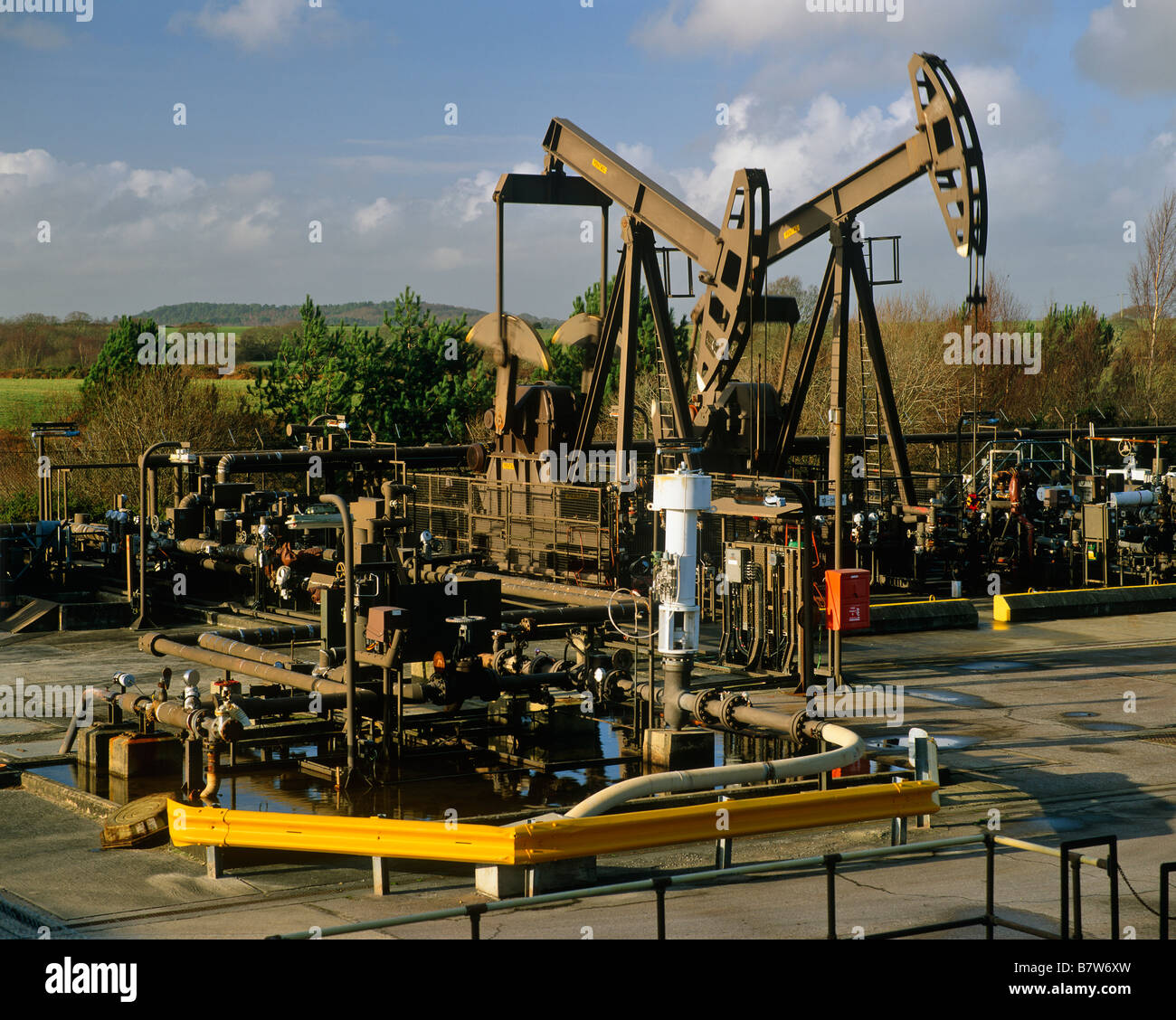 Wytch Farm Oilfield Purbeck Dorset UK Stock Photo - Alamy