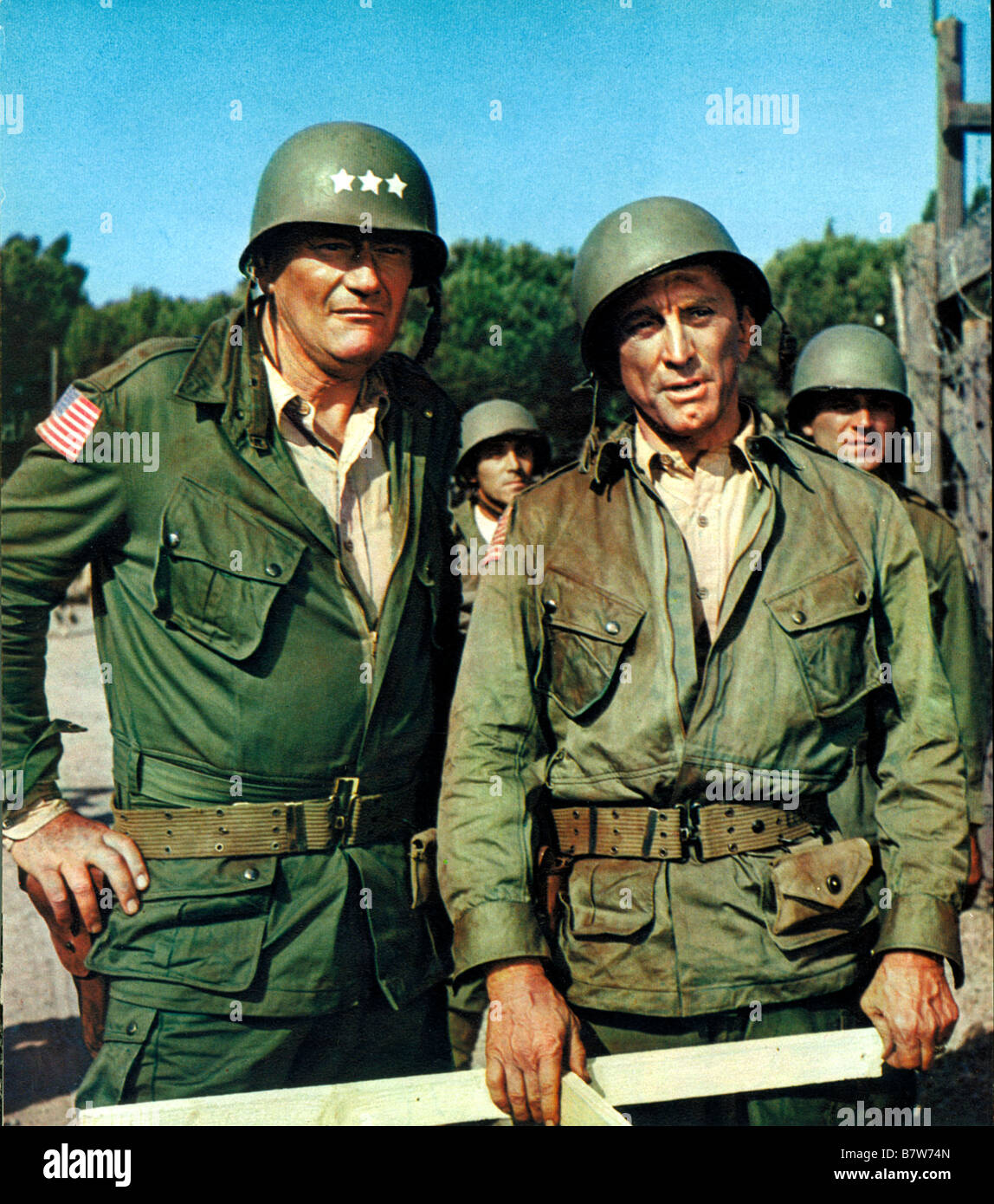 John wayne cast a giant shadow 1966 hi-res stock photography and images ...