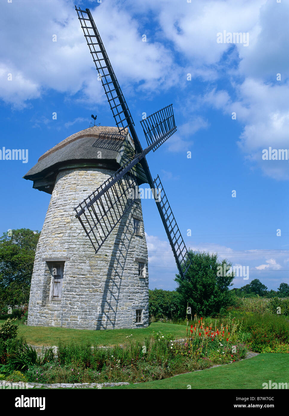 Stembridge Tower Windmill Langport Somerset UK Stock Photo - Alamy