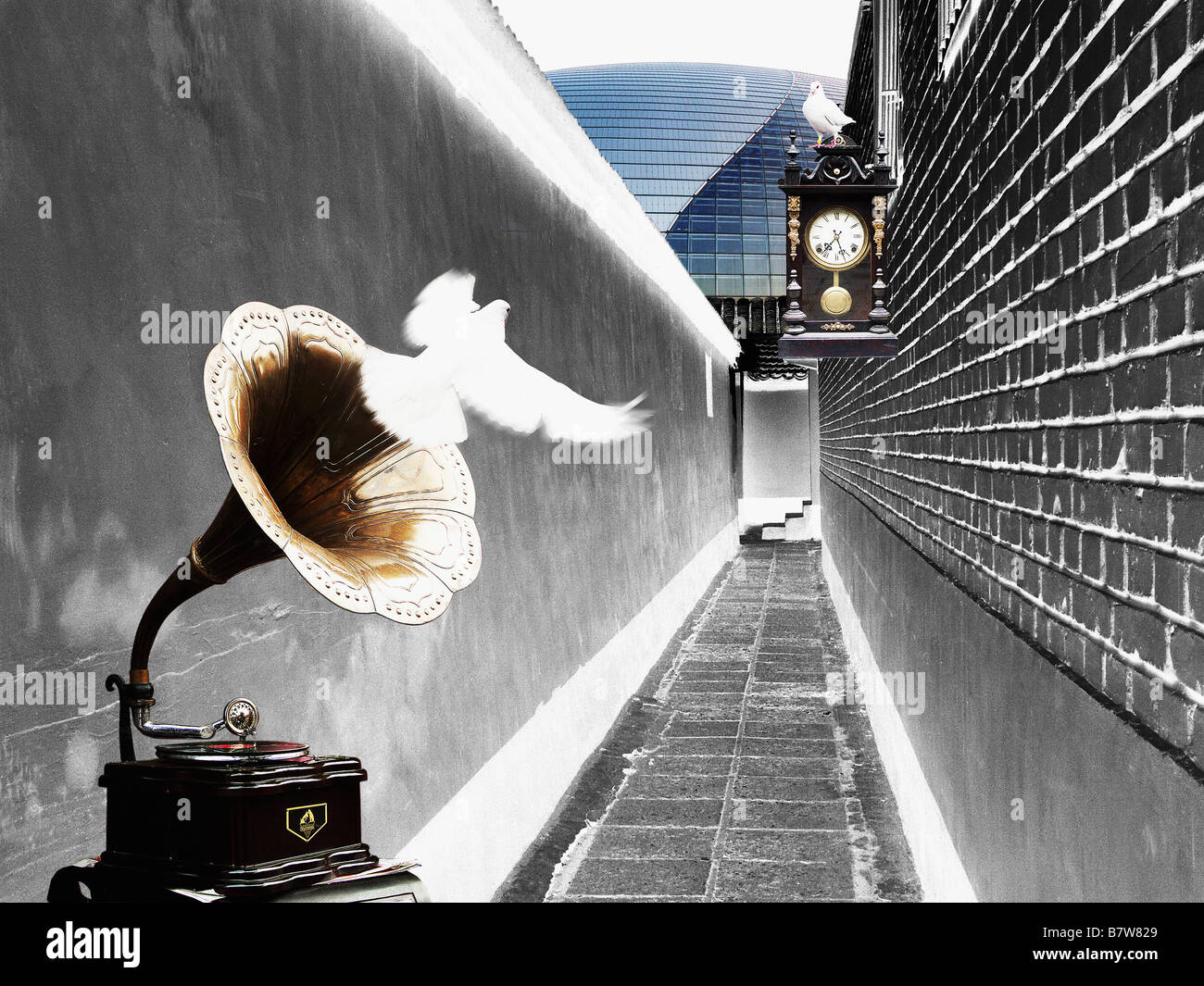 Abstract digital composite hi-res stock photography and images - Alamy