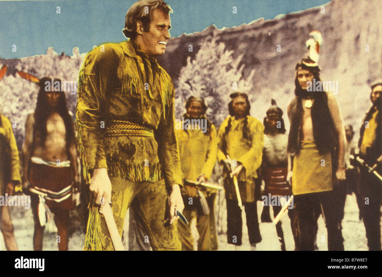 Le triomphe de Buffalo Bill Pony Express Year: 1953 USA Charlton Heston ...