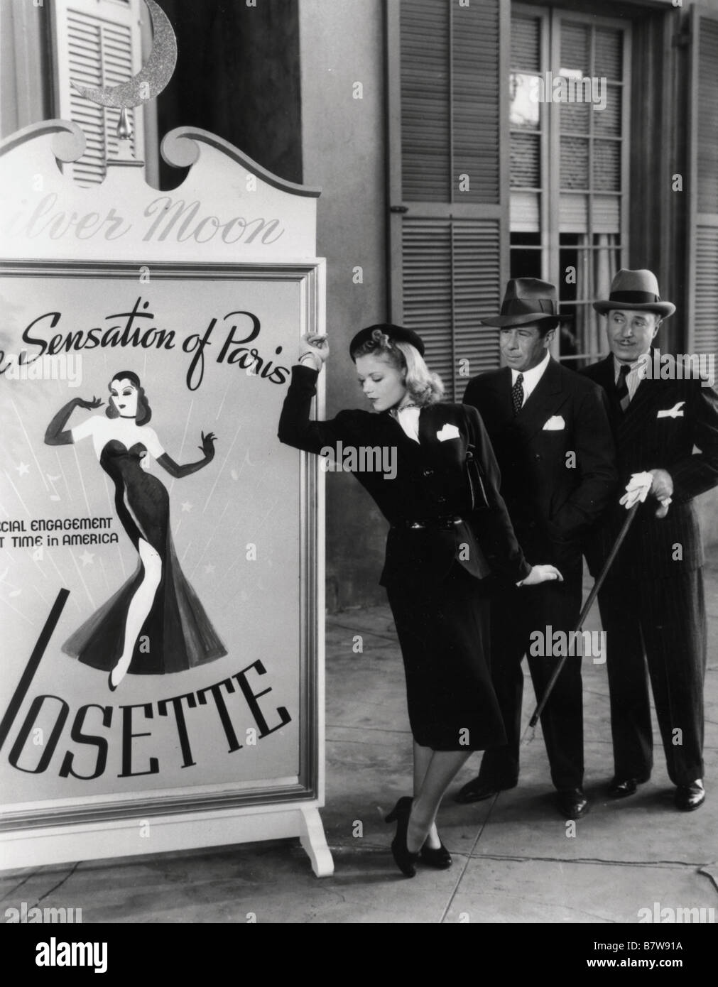 Josette Year: 1938 USA Simone Simon Director: Allan Dwan Stock Photo ...