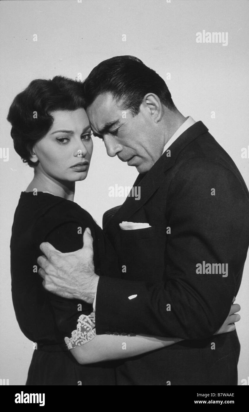 The Black Orchid Year: 1958 USA Sophia Loren, Anthony Quinn Director ...