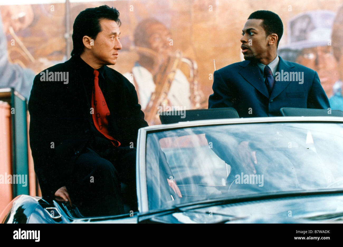 Jackie Chan And Chris Tucker In Car