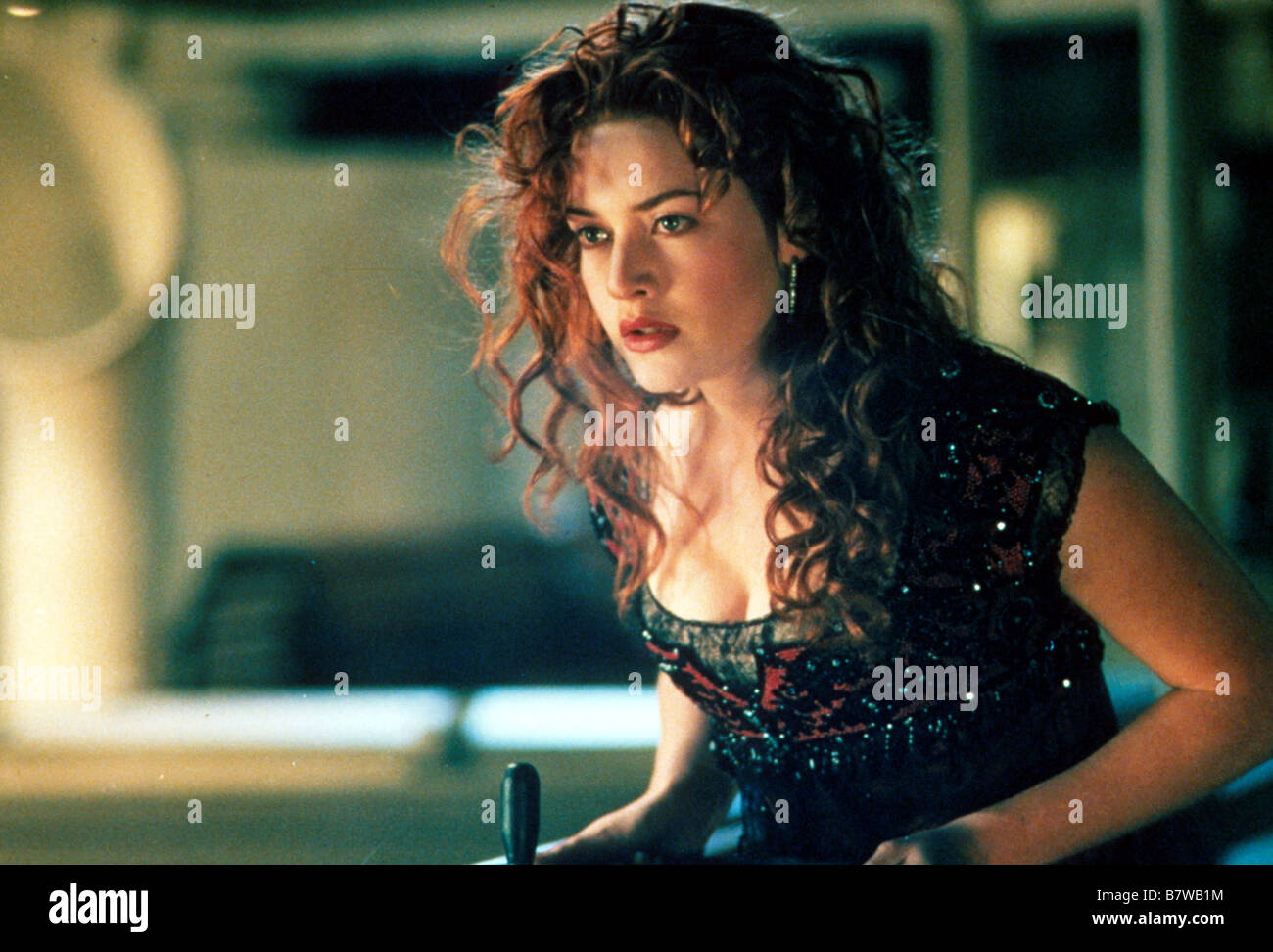 Titanic Year: 1997 USA Kate Winslet Director: James Cameron Stock Photo ...