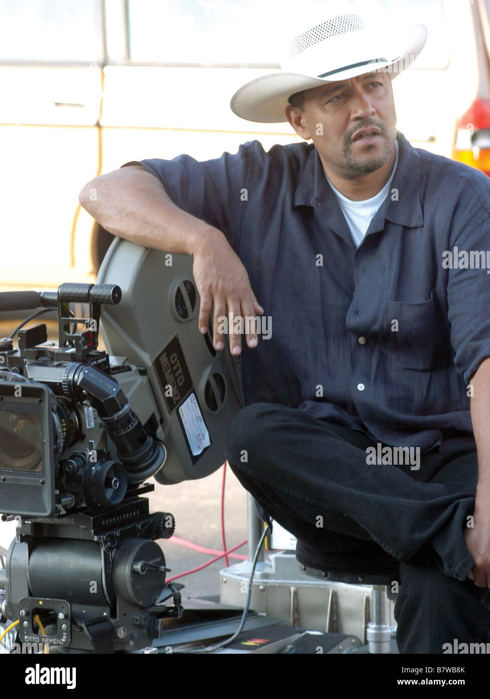 Clark Johnson Clark Johnson Clark Johnson sur le tournage on the set du ...