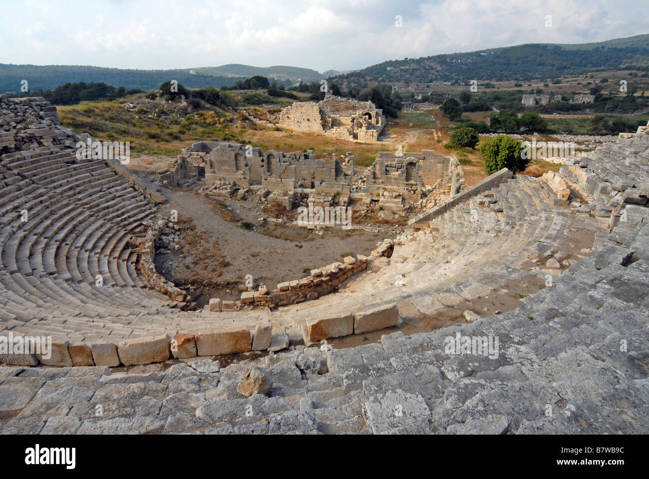 Amphitheatre of Patara ancient city, Turkey Stock Photo - Alamy