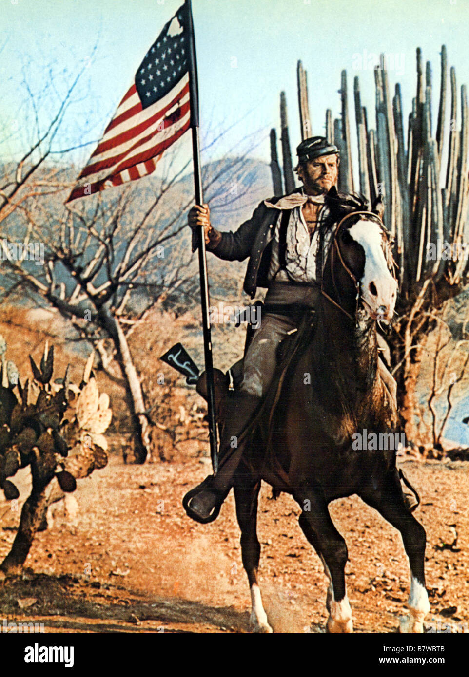Major Dundee Year: 1965 USA Charlton Heston Director: Sam Peckinpah ...