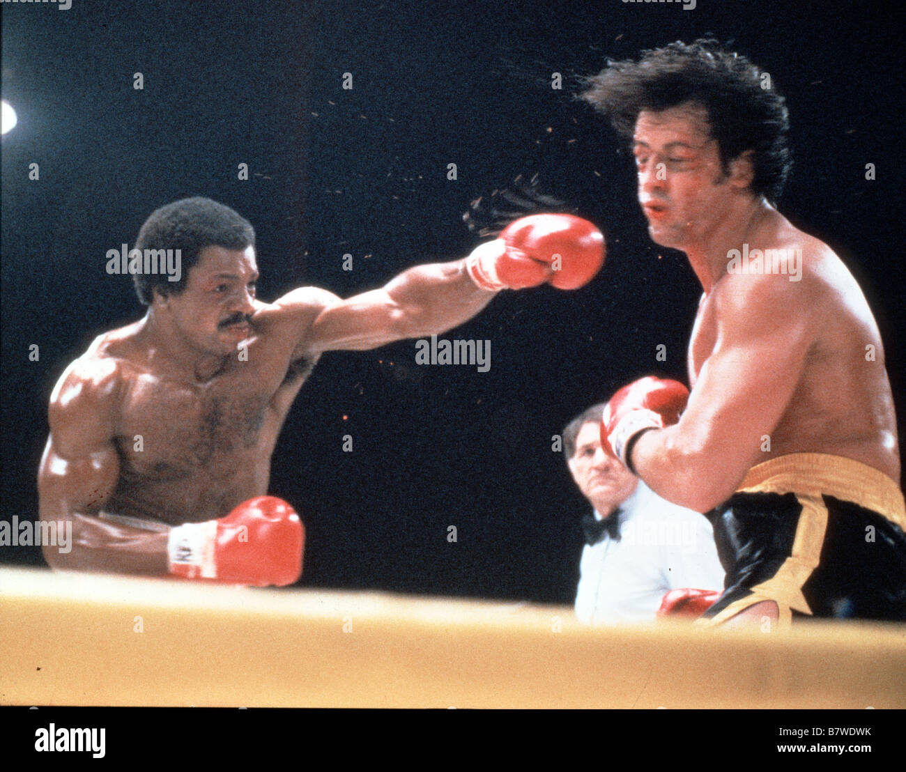 Rocky 2 Year: 1979 USA Sylvester Stallone, Carl Weathers Director ...