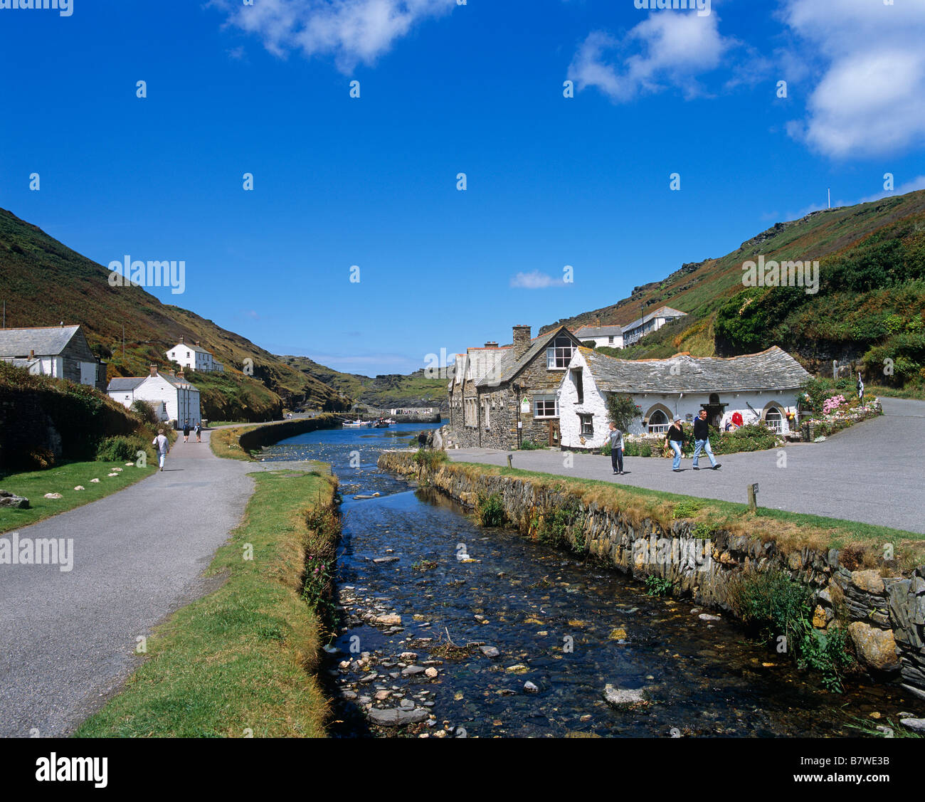 Boscastle Harbour Cornwall UK Stock Photo - Alamy