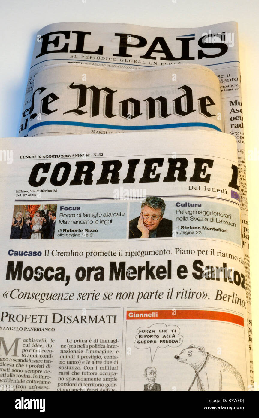 Newspaper mastheads hi-res stock photography and images - Alamy