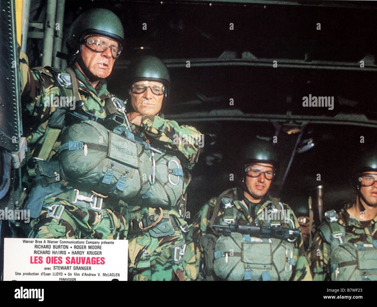 The Wild Geese Year: 1978 UK Richard Harris, Richard Burton Director ...