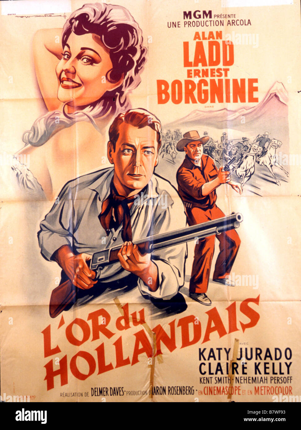 l'or du Hollandais Badlanders, The Year: 1958 USA Affiche, Poster ...