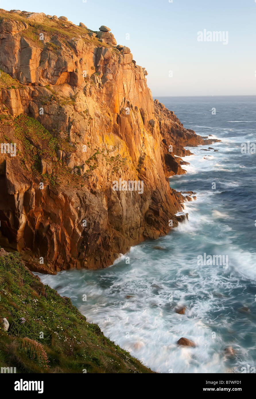 Pordenack point cornwall hi-res stock photography and images - Alamy