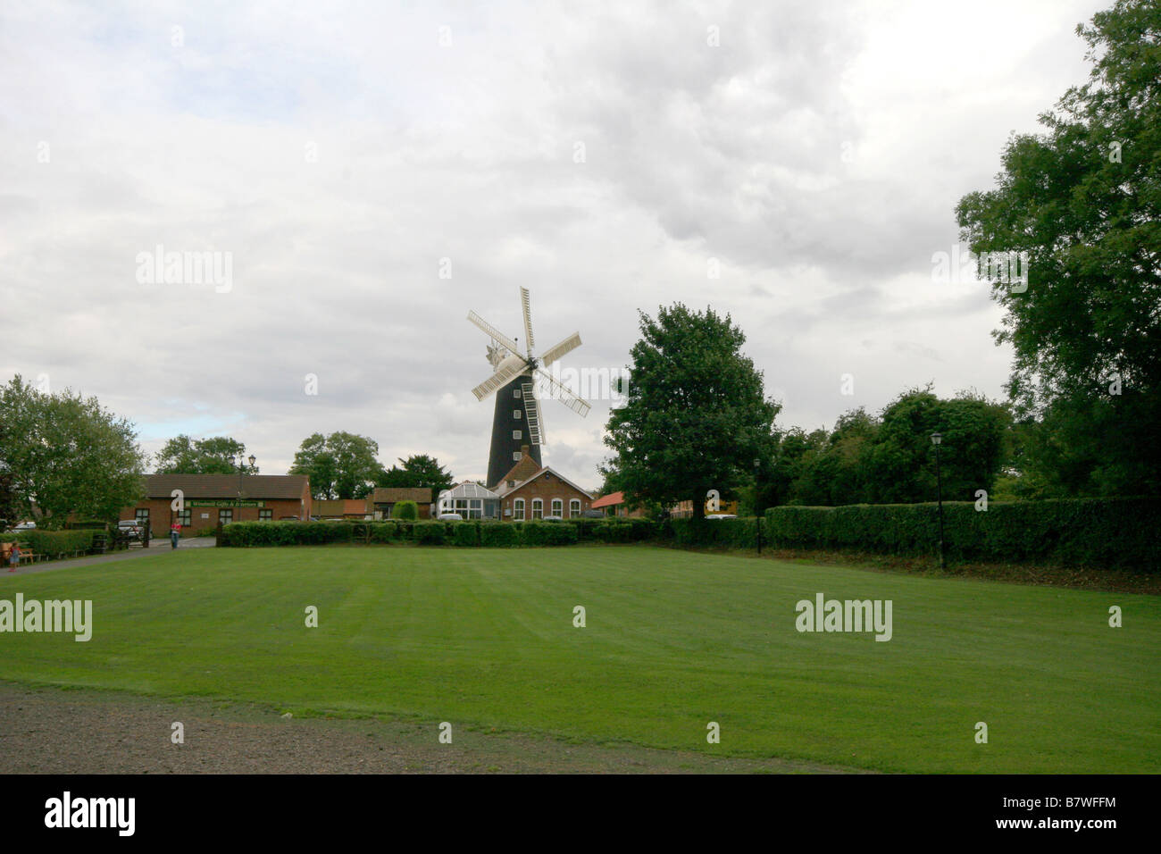 Waltham windmill near Grimsby a six storied brick tower mill with six ...